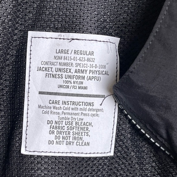 U.S. Army | Jackets & Coats | Us Army Jacket Unisex Black Yellow Apfu ...